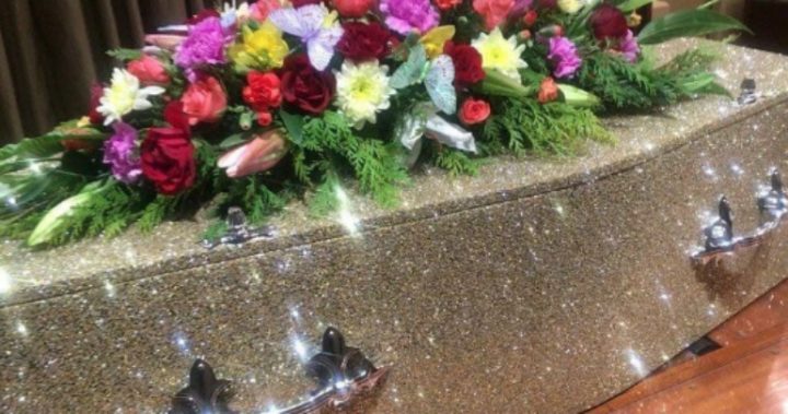 Glam underground: Glitter coffins gaining popularity at funerals ...