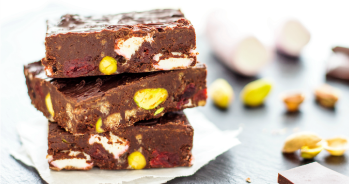 No-bake chocolate Scotch finger slice - Starts at 60