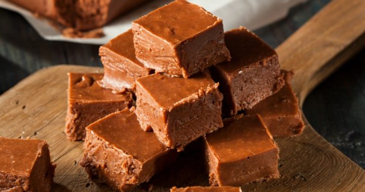 Scrumptious apricot, almond and chocolate fudge - Starts at 60