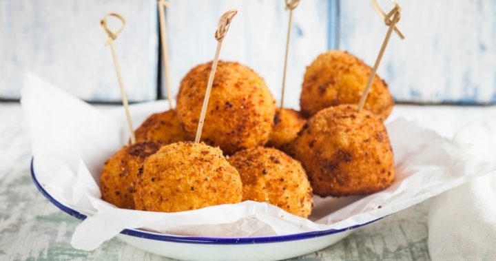 Tasty bacon and cheese croquettes - Starts at 60