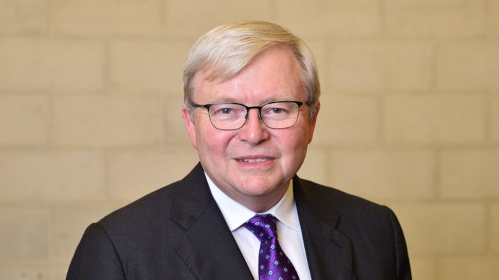 ‘Serious ouch’: Kevin Rudd shares photo from hospital bed after knee ...