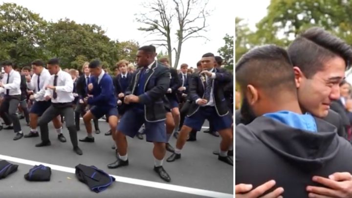 Christchurch school students perform powerful haka for terror victims ...