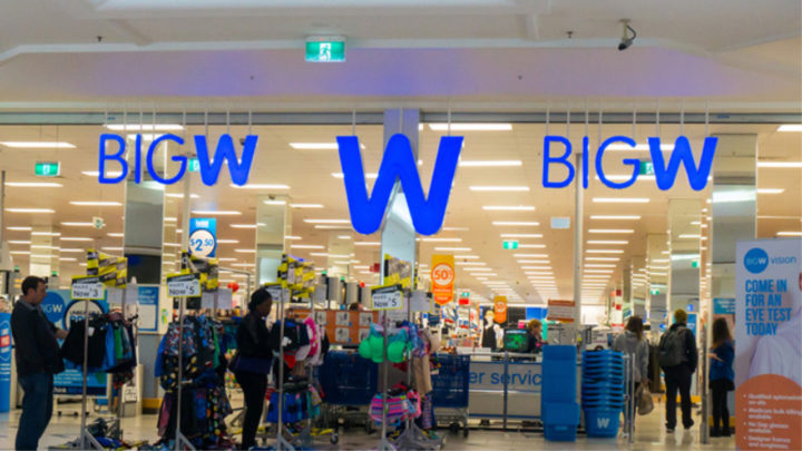 Big W announce closure of 30 stores as shoppers move online - Starts at 60