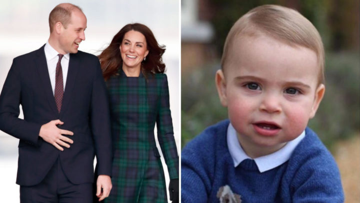 William and Catherine share unseen photos of Louis ahead of first ...
