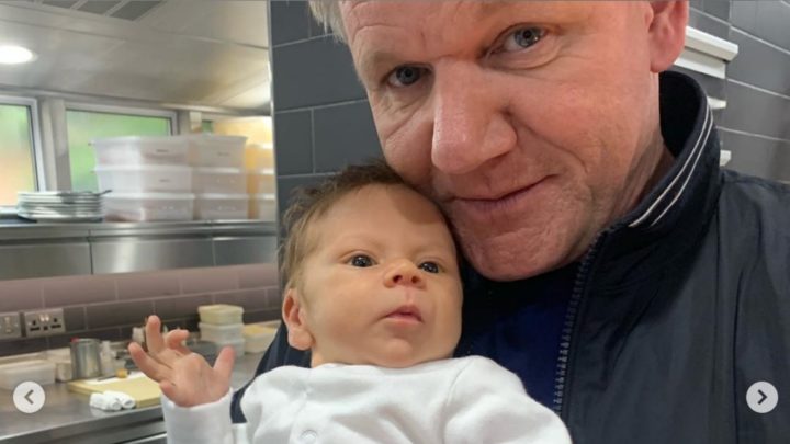 ‘Handsome little guy’: Gordon Ramsay shares adorable new photos of baby ...