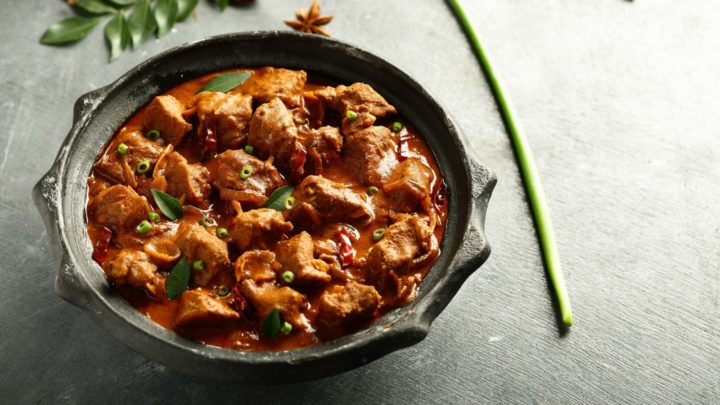 Slow-cooker lamb and pumpkin curry - Starts at 60