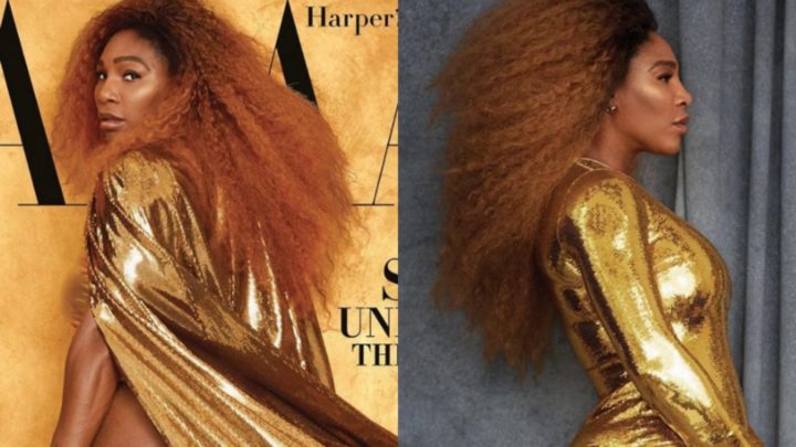 Serena Williams bares all in stunning Harper’s Bazaar cover shoot ...