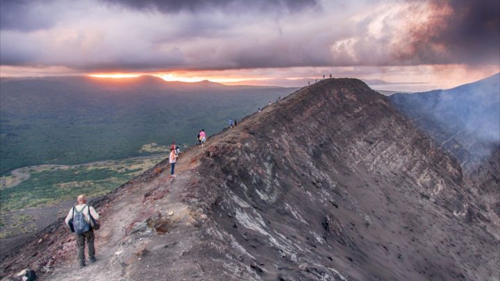 ‘Never too old for adventure: Staring into the evil eye of Mount Yasur ...