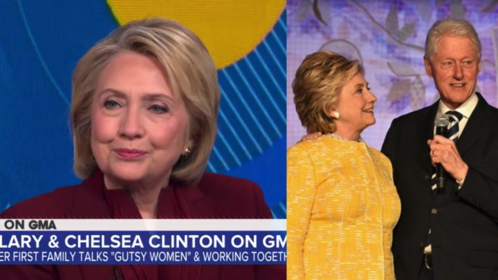 Hillary Clinton admits gutsiest decision was staying married to Bill ...