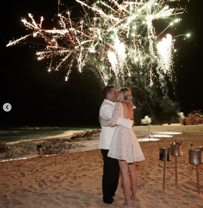Jasmine Yarbrough and Karl Stefanovic mark anniversary with unseen ...