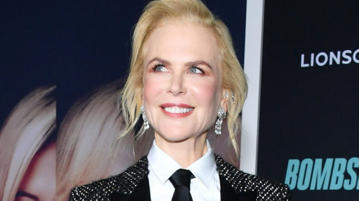 Blonde bombshell! Nicole Kidman rocks the red carpet in sequinned suit ...