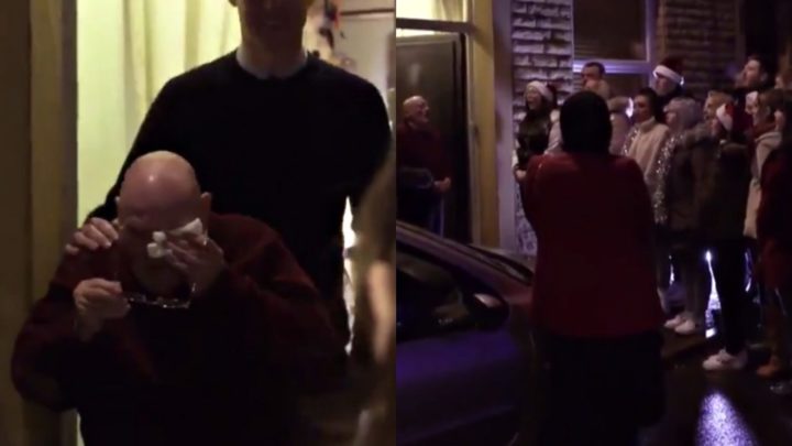 Lonely pensioner breaks down over sweet Christmas surprise in ...