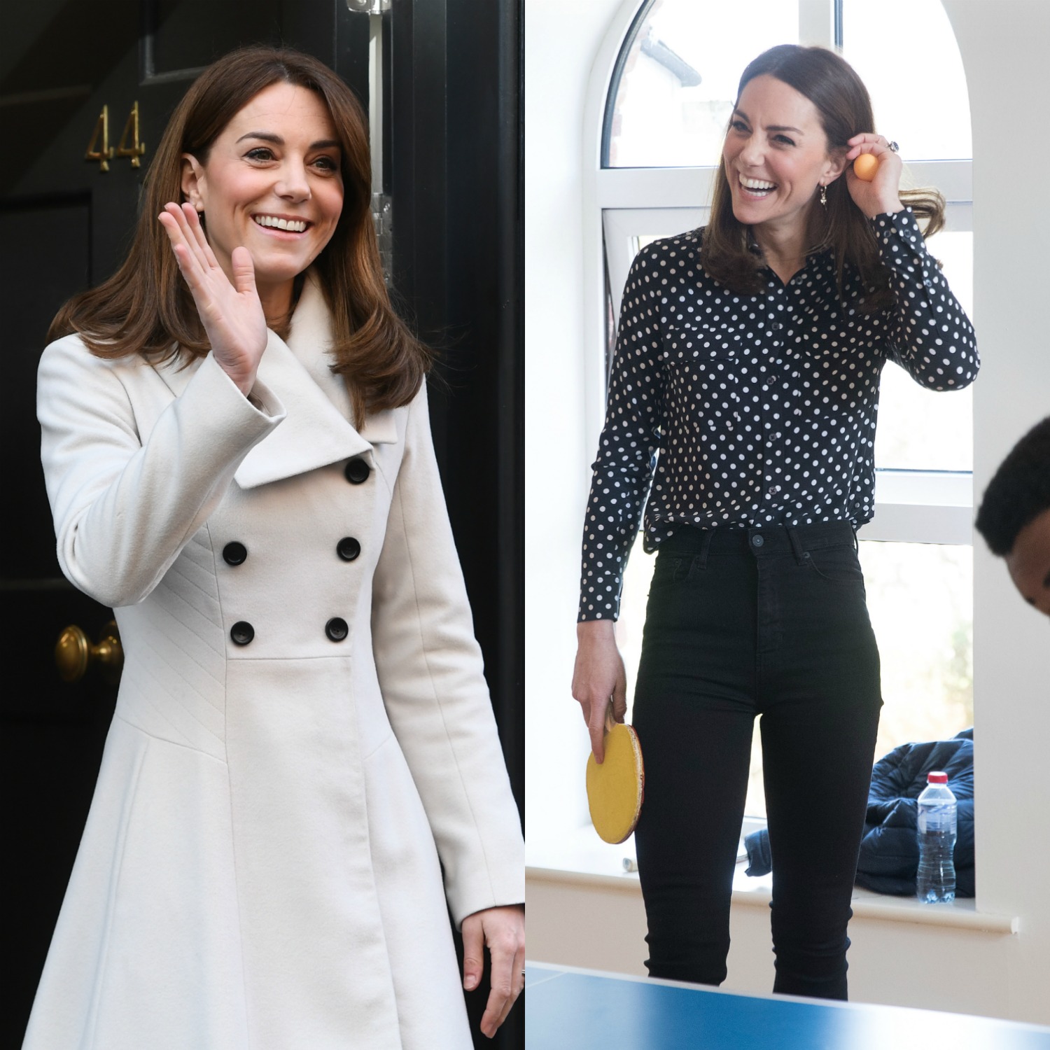 Catherine’s style takeover! Duchess shows off three different looks in ...