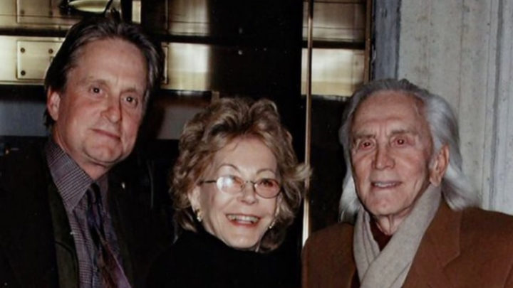Michael Douglas shares unseen family snap with late father Kirk ...