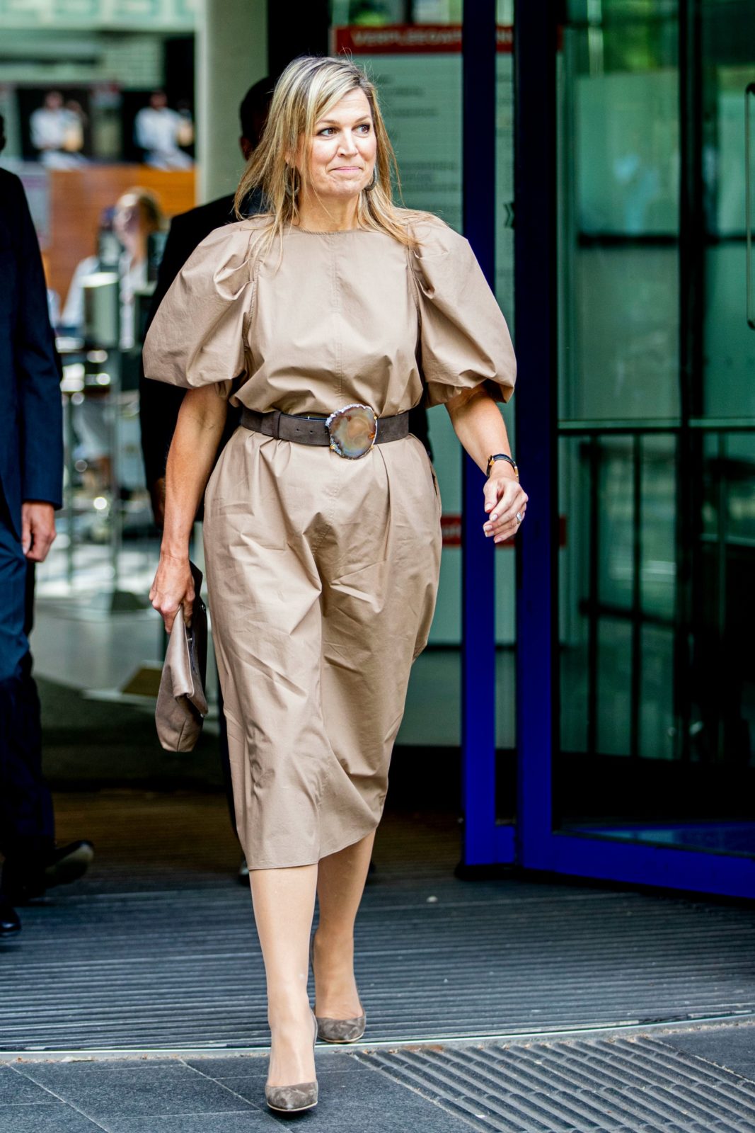 Queen Maxima channels 70s boho glam in floaty maxi dress - Starts at 60