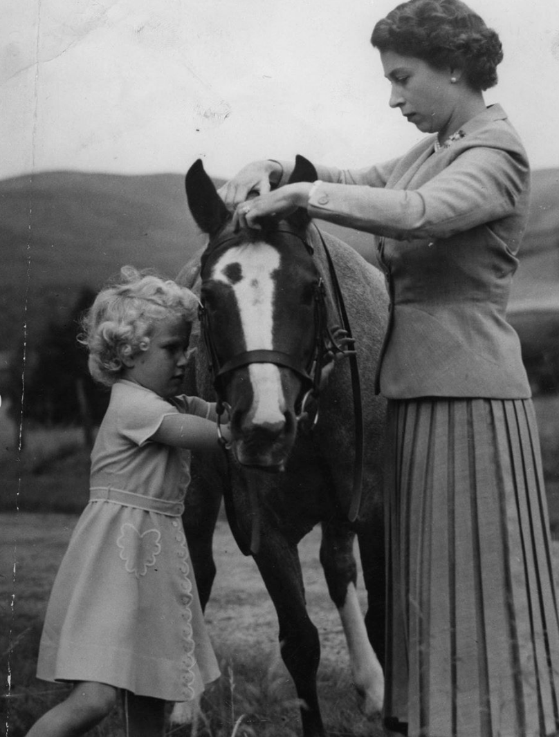 Royals release never-before-seen snaps of Princess Anne’s childhood ...