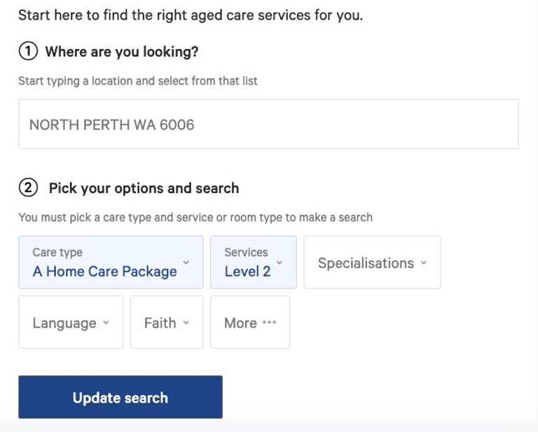 The ultimate guide to using MyAgedCare’s find-a-provider home care ...