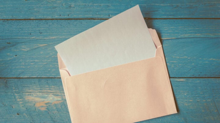 Daily Joke: A man left his widow three envelopes - Starts at 60