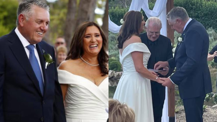 Ray Hadley ties the knot for the third time — see all the pics ...