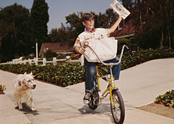 ‘Boys on bikes: Remember the early days of newspaper delivery ...