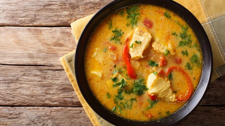 Fragrant and spicy fish stew - Starts at 60
