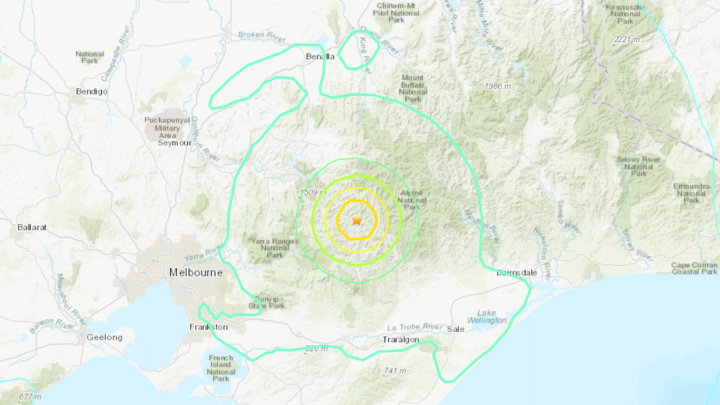 Earthquake shakes Victoria, no injuries yet reported - Starts at 60