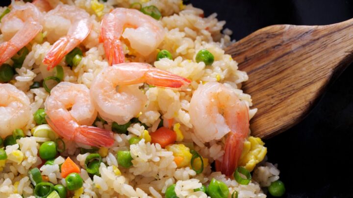 Fried rice with prawns - Starts at 60