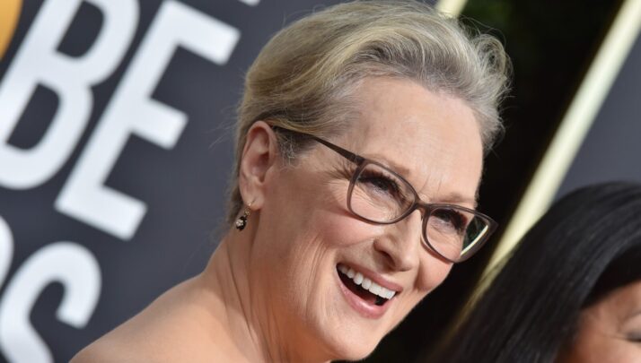 Meryl Streep dazzles in sheer monochromatic dress - Starts at 60