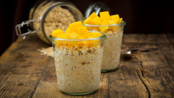 Mango bircher muesli - Starts at 60