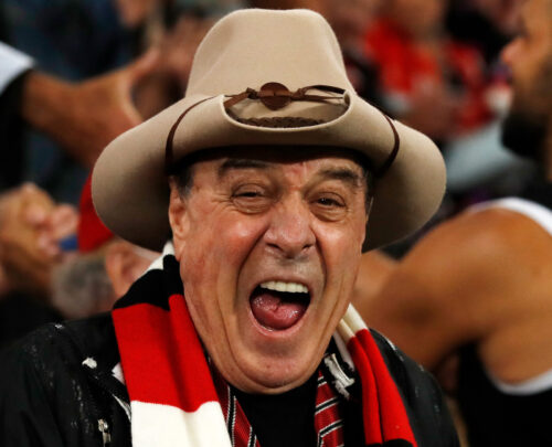 An upbeat Molly Meldrum makes rare public appearance - Starts at 60