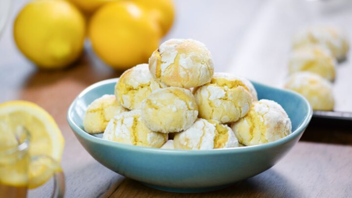 Easy lemon biscuits - Starts at 60