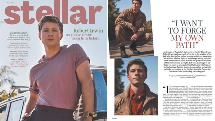 Internets thirstiest reactions to Robert Irwin’s magazine shoot ...