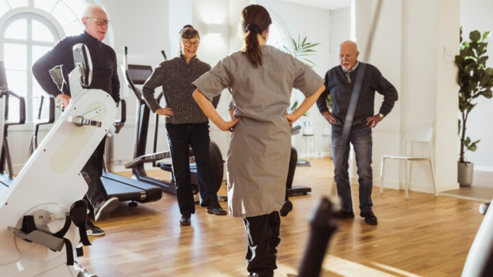 Tips and exercises for recovering after a stroke - Starts at 60