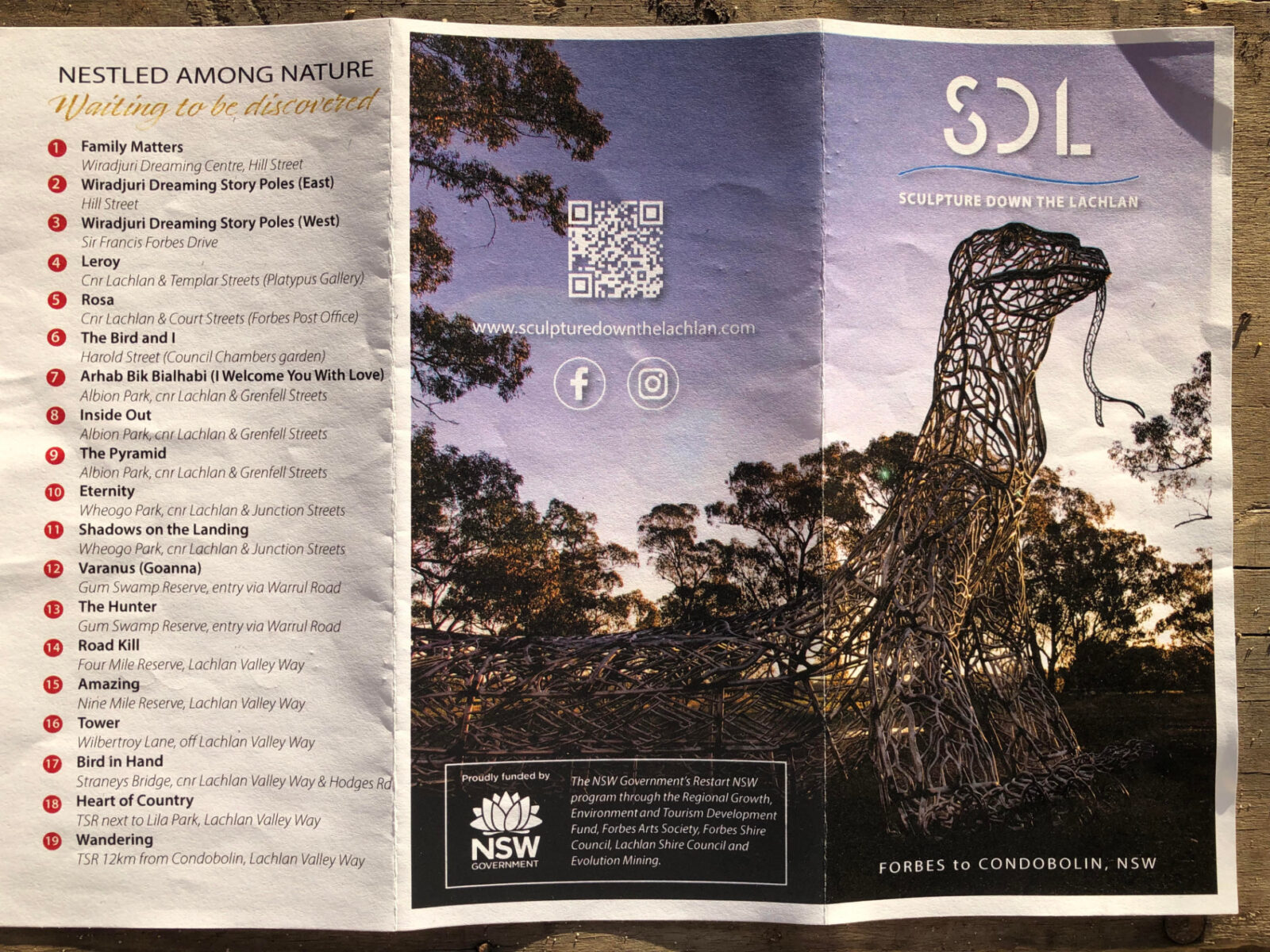 Lachlan Valley’s scenic sculpture tour - Starts at 60