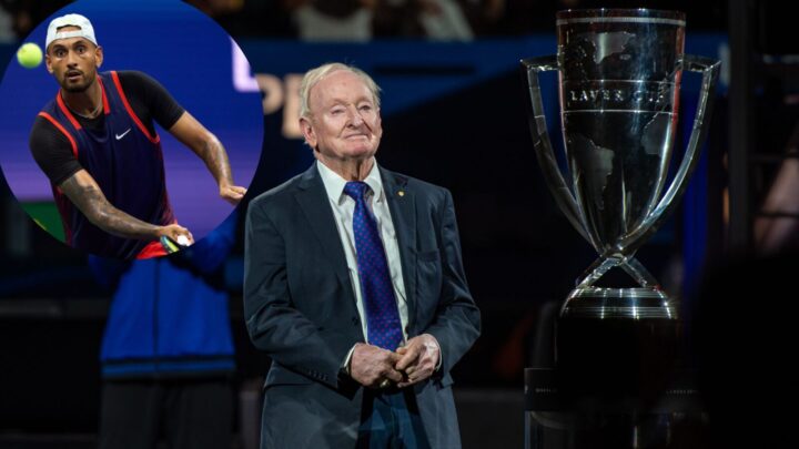 ‘Apply yourself, man’: Rod Laver’s insight on controversial tennis ...