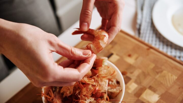 Stinky bins no more! How to get rid of prawn shells after Christmas Day ...