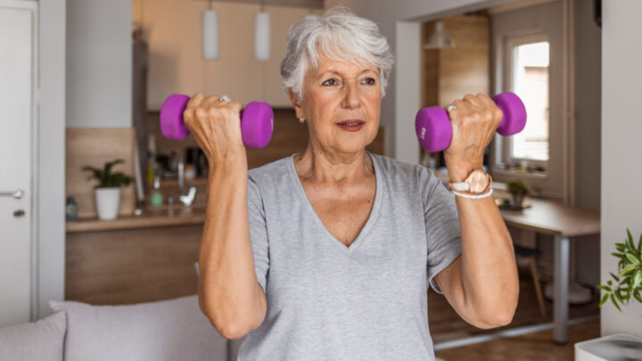 Easy at home workouts for over 60s - Starts at 60