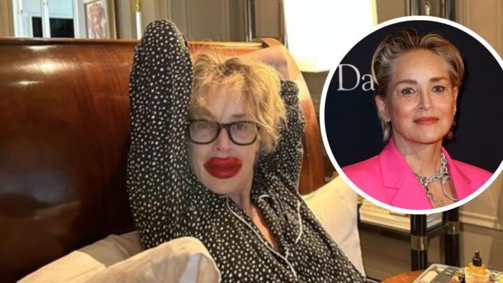Sharon Stone marks 65th birthday with hilariously bold new look ...