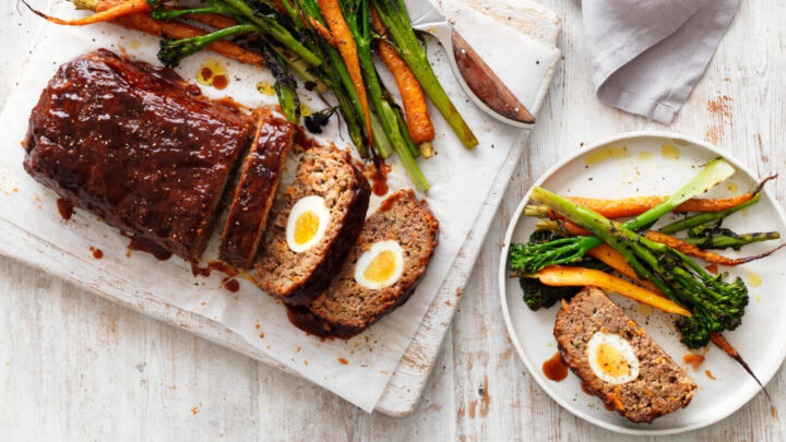 Egg-stuffed meatloaf - Starts at 60
