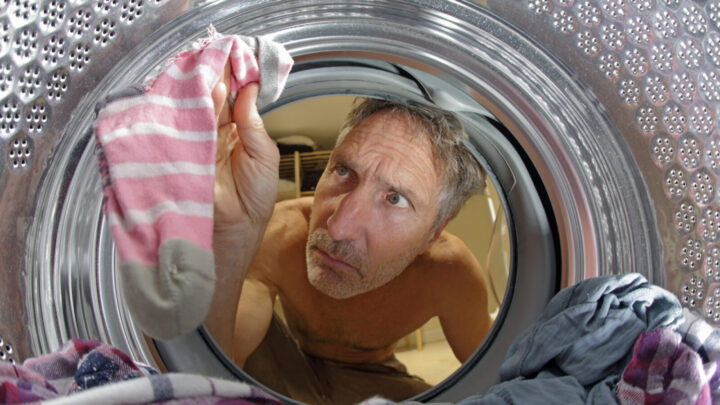 Mystery solved: Expert uncovers where your missing socks end up during ... Mystery solved: Expert uncovers where your missing socks end up during ...
