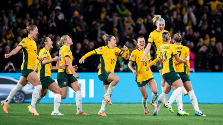 ‘Aussie Aussie Aussie’: Fans rejoice as Matildas kick off their World ...