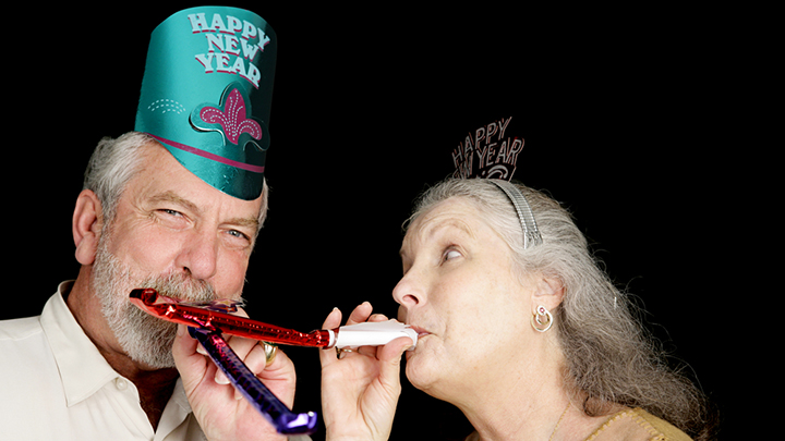 How to celebrate New Years in your 60s - Starts at 60